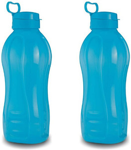 Oliveware Jumbo 2 Litre Water Bottle Blue (PACK OF 2) 2000 ml Bottle ...