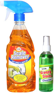 saya Combo of Scale remover 500ml + Greasy Cleaner 100ml Stain Remover ...