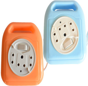 Dev Enterprise 2 Pin Flex Box 6 meter pack of 2 3 Socket Extension ...