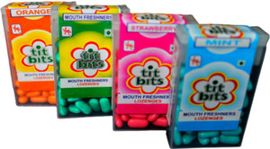 titbits Assorted Mouth Freshener Container (12 Pieces ) -Pack of 3 ...