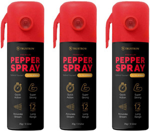 TRUSTROW Ultra Strong Pepper Stream Spray 60 ml Safety, Protection and ...