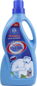 Shreeji Top Load Liquid Detergent,Power Clean 1 Liter Liquid Detergent ...