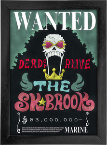 Brook Wanted Wooden Framed Poster Without Glass Paper Print - Animation ...