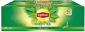 Lipton Green Tea Pure & Light Freshly Packed (Pack of 100 Tea Bags ...