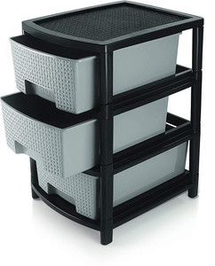 AK HUB Utensil Kitchen Rack Plastic Multipurpose Drawers Set Organiser ...