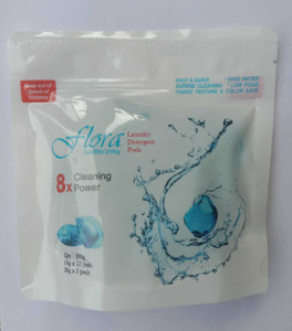 FLORA LIQUID DETERGENT CAPSULES/PODS Regular Detergent Pod Price in ...
