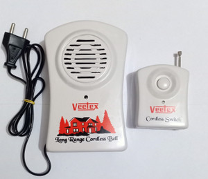 REALON Veetex Wireless Remote Calling Bell for Office,Hard Plastic Body ...