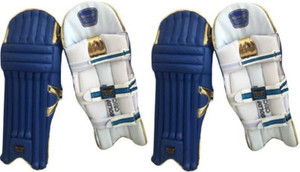 GOLDFINCH CRICKET GOLD EDITION - BLUE (RH) Boys Batting Pad Boys (32 ...