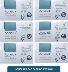 Acnelak soap - best soap for acne prone skin(pack of 6)75g - Price in ...