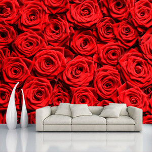 Decorative Production Vinyl Decorative Red, Black Wallpaper Price in ...