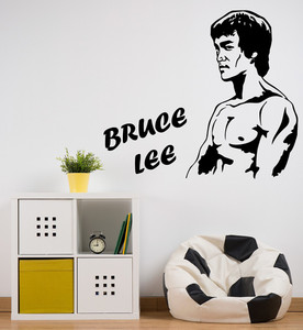 WALLSTICK 45 cm Bruce Lee Beautiful Decorative wallsticke for Home Self ...