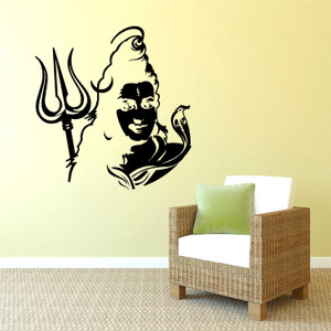 Decals Stock 58 cm Shiva Trishul Self Adhesive Sticker Price in India ...
