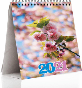 DECOR Production Table Desk Calendar 2021 for Office, Home, Table ...
