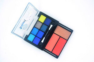 SHEIN Beauty 8Eyeshadow , 2blusher , 1Contour Travel Mini Kit 14 g ...