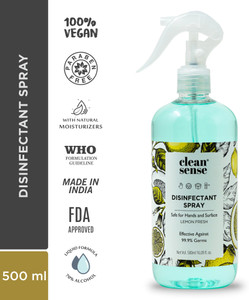 cleansense Home Sanitizing Spray with 70% Alcohol, 500ml Sanitizer ...