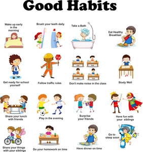 Wollzo 95 cm Good Habits Removable Sticker Price in India - Buy Wollzo ...