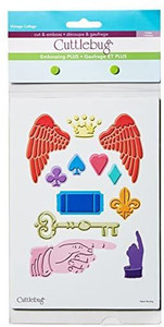 Cuttlebug Provo Craft Plus Embossing Folders, Vintage Collage - Provo ...