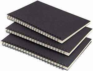 TORTUGA A5 Spiral Bound Notebook 120 GSM A5 Notebook Unruled 100 Pages ...