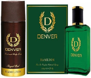 DENVER Royal Oud Deo 165ml & Hamilton Eau De Parfum 100ml Price in ...