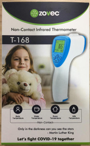 Zovec T-168 NON CONTACT INFRARED THERMOMETER Thermometer - Zovec ...
