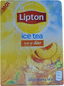 Lipton Ice Tea, Dao (Peach) - 224g (16x14g) Peach Iced Tea Box Price in ...