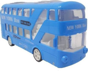 MARATHON New Double Decker Bus Toy With Multi Function For Kids (Blue ...
