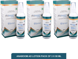 anaboom AD Lotion - dermatologist recommended anti dandruff lotion(pack ...