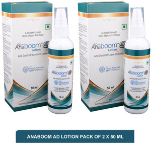 anaboom AD Lotion - best medicated anti dandruff lotion(pack of 2)50ml ...