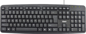 Foxin FKB-102PLUS Wired USB Standard Desktop Keyboard Compatible with ...