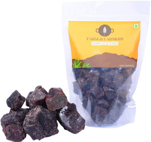 Farm & Farmers Pack of 1 | 900 G | Black Salt Whole/Kala Namak Black ...