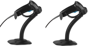 ZEBRONICS Zeb-Bs1H1000DS 1D Bar Code Scanner with stand CCD Barcode ...