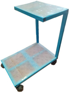 RAJCHEIF IT Double Inverter Battery Trolly Stand with Designer Fiber ...