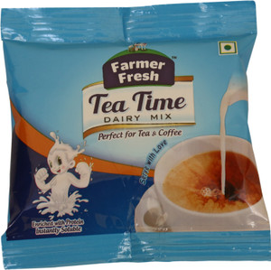 Farmer Fresh Tea Time Mix 12 gram pack of 100 Skimmed Milk Powder Price ...