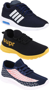 Birde Combo Pack of 3 Casual Shoes Running Shoes For Men - Buy Birde ...