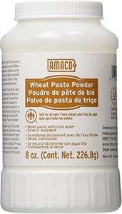 AMACO Non-Toxic Wheat Paste Powder, 8 Oz - 151504 - Non-Toxic Wheat ...