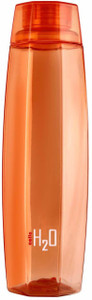 cello H2O Octa 1 Litre Water Bottle,Orange 1000 ml Plastic Bottle - Buy ...