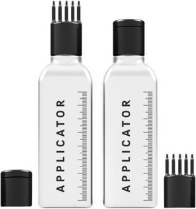 Vreeny Hair Root Applicator Bottle with Comb Cap for Applying Hair Oil ...