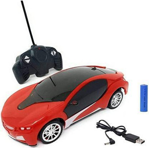 DBBB Chargeable 3D Remote Control Lightning Famous Car(red ...