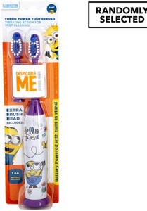 FIREFLY Despicable Me Minion Made Battery Powered Toothbrush, Purple ...
