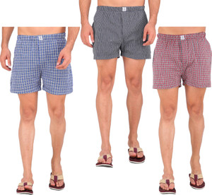 Hochfeiler Checkered Men Boxer - Buy Hochfeiler Checkered Men Boxer ...