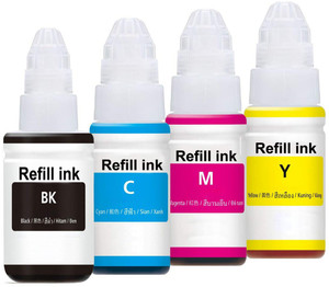 Refill Ink premium quality reffil ink Black + Tri Color Combo Pack Ink ...