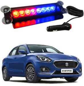 BRPEARl 8 LED Police Car Flashing Lights for - Swift Dzire type 1 ...