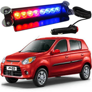 BRPEARl 8 LED Police Car Flashing Lights for - New Alto 800 Interior ...