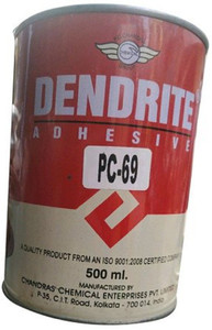 Dendrite Synthetic Rubber Adhesive PC-69 (500 ML) - Pack Of 1 Adhesive ...