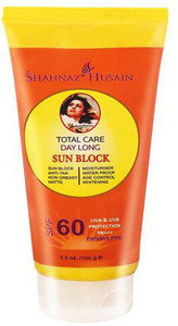 Shahnaz Husain Sunscreen - SPF 50 PA++++ sun block - Price in India ...