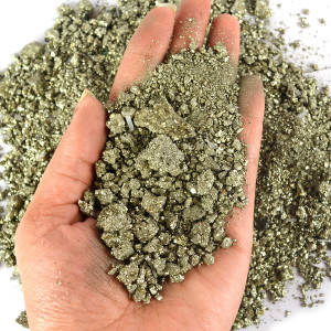REIKI CRYSTAL PRODUCTS Pyrite Dust Natural Crystal Dust Stone Chura ...