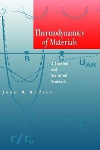 Thermodynamics of Materials: Buy Thermodynamics of Materials by Hudson ...