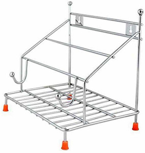 Pla Chakla/Belan Kitchen Rack Steel Chakla Belan and Tawa Stand 5.5mm ...