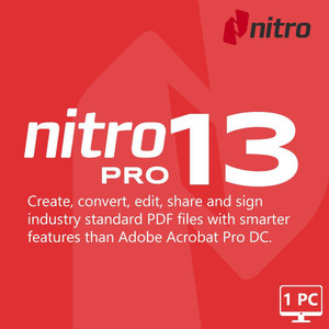 Gonitro Nitro Pro 13 PDF Editor, Converter & Viewer | Lifetime ...