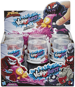 MARVEL Venom Burst 3-Inch Action Figure Toy, With Ooze and 1-Inch ...